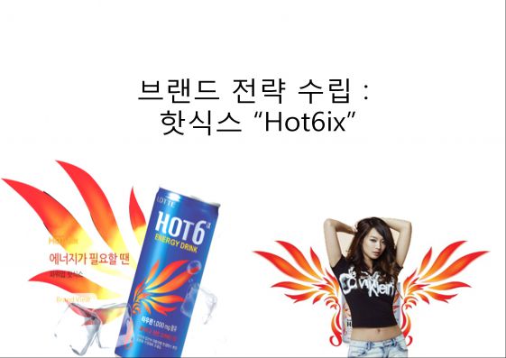 핫식스마케팅전략, 핫식스브랜드분석,브랜드전략, 신제품브랜드전략,핫식스분석,Hot6ix