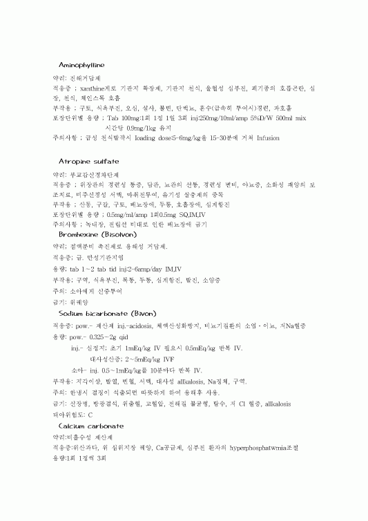 E-box구급약정리