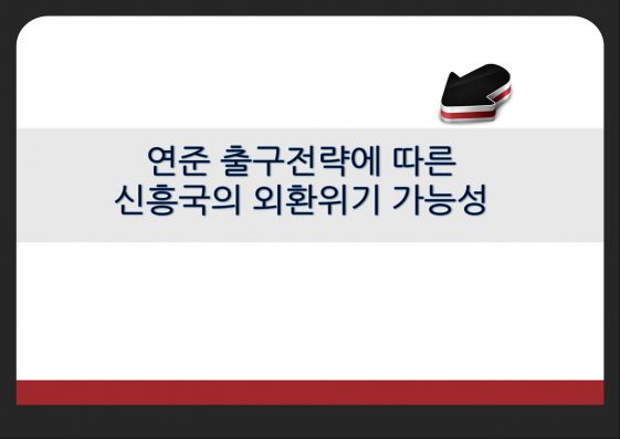출구전략 레포트 자료