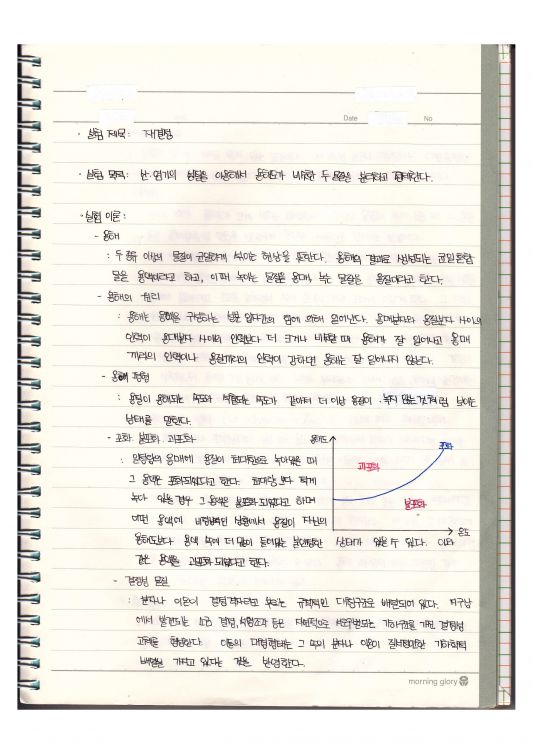[일반화학 실험] 09- 재결정 : 산·염기의 성질을 이용해서 용해도가 비슷한 두 물질을 분리하고 정제한다