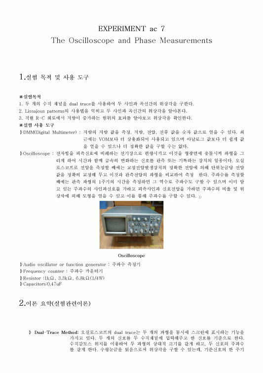 AC예비보고서 7