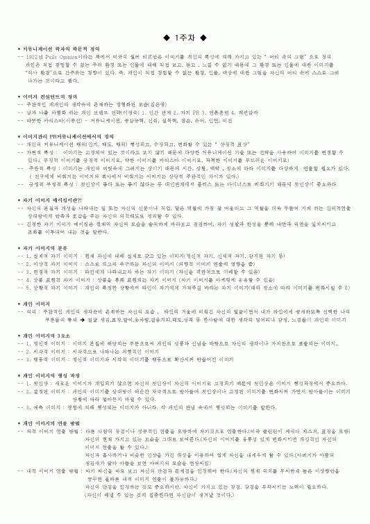 이미지관리 기말 대비용