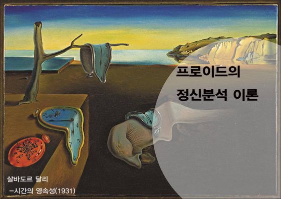 프로이드의 정신분석 이론 (정신분석이론, 인격발달(성격의 구성), 성격구조, 자기방어기제, 적용사례 (유영철 사건), 평가 및 시사점).pptx