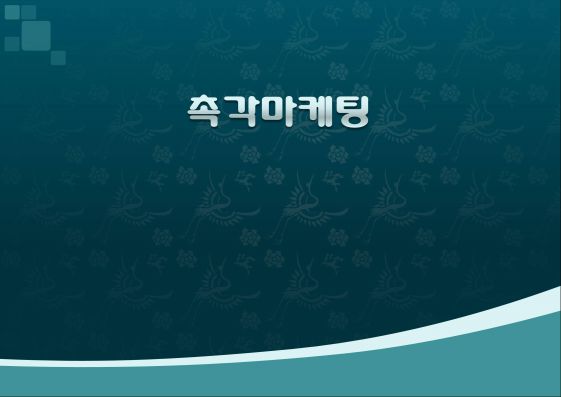 촉각마케팅0 레포트