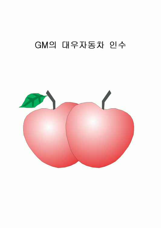 GM의 대우자동차 인수