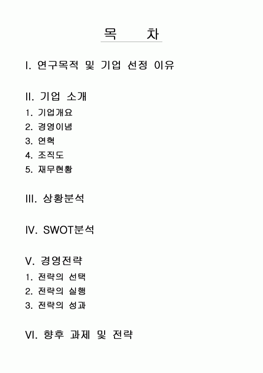 CJ 그룹 레포트 자료