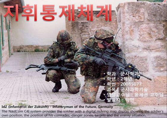 지휘통제체계 (ver.2007)