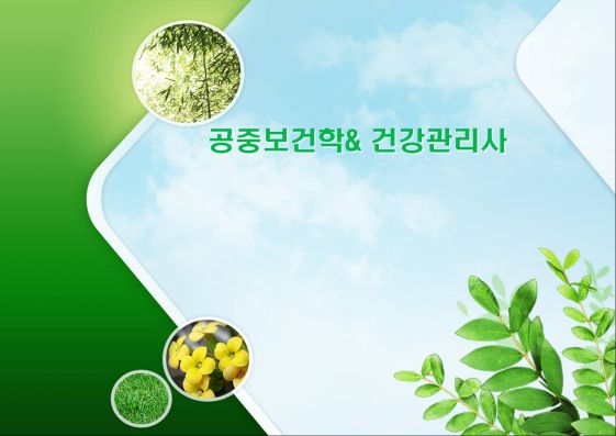 공중보건학, 건강관리사