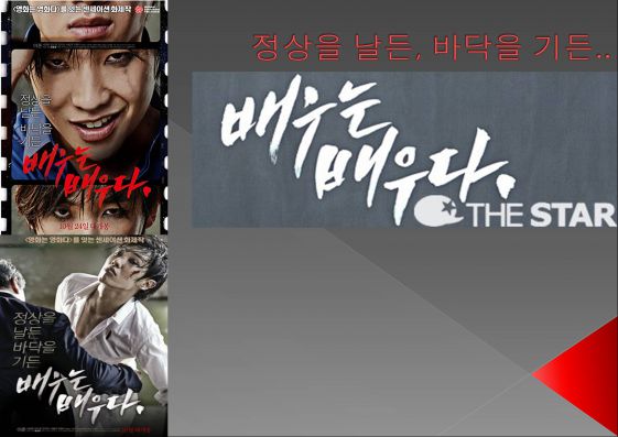 정상을 날든, 바닥을 기든.. <배우는 배우다 (Rough Play)> 영화평.pptx