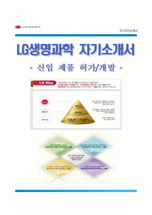 [LG생명과학자기소개서] LG생명과학 합격자소서와 면접기출문제,LG생명과학합격자기소개서,LG생명과학자소서항목