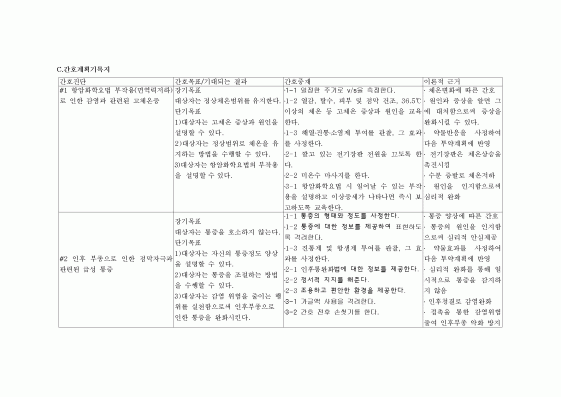 osteosarcoma 간호과정-SOAPIER(등록)