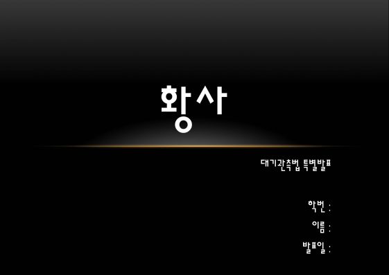 황사 (黃砂).pptx