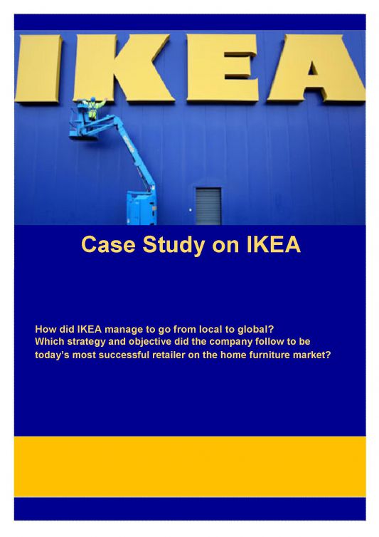 [영어-영문] Case Study on IKEA - 이케아(IKEA)의 글로벌화 과정, 마케팅,현지화전략