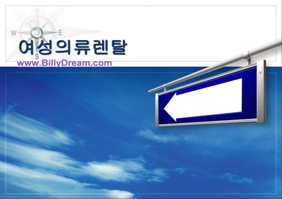 여성의류렌탈 (빌리드림.BillyDream.com).ppt