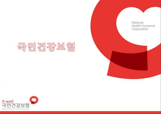 [PPT][사회복지社會福祉정책론] 국민건강보험제도 완전분석 레포트
