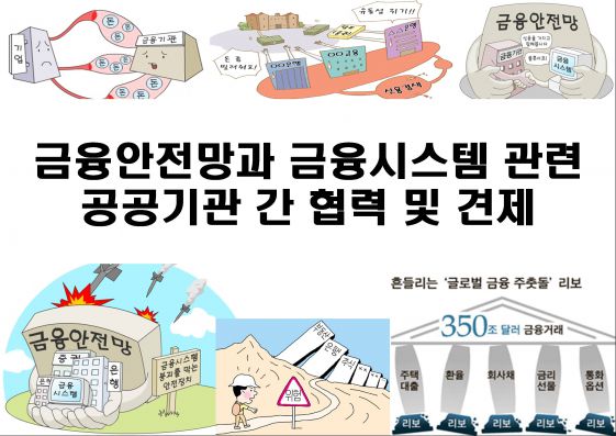 금융안전망과 금융시스템 관련 공공기관 간 협력 및 견제,금융불안정 억제를 위한 두 가지 접근방식