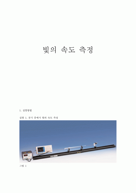 광학실험 레포트 자료