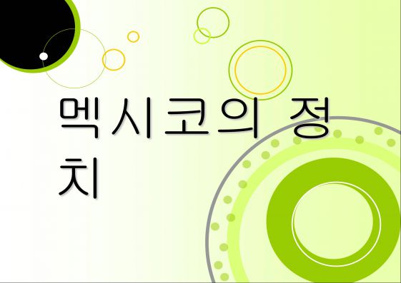 멕시코의 정치