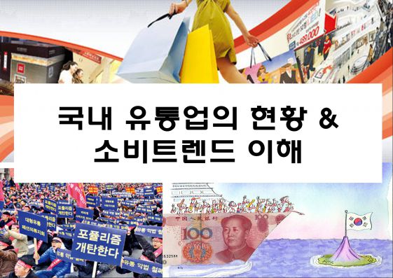 국내 유통업의 현황 과 소비트렌드 이해  (국내유통업 현황)