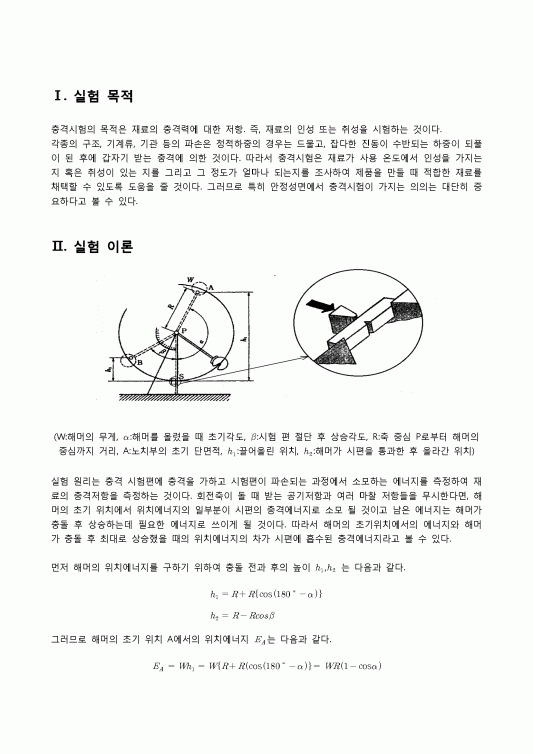 충격 실험 결과리포트.hwp