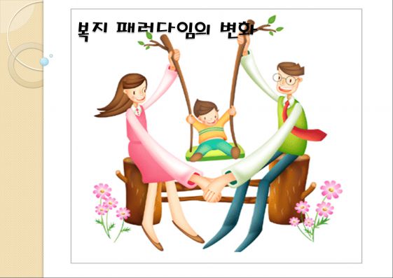 복지 패러다임의 변화
