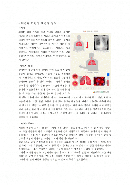 폐렴케이스 [의약학]