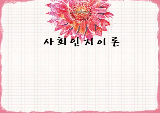 사회인지이론이란,상호결정론,자기효능이론,환경의 영향,자기규제 행동,사회인지론