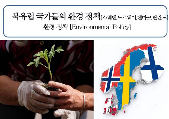 북유럽 국가들의 환경 정책[스웨덴.노르웨이.덴마크.핀란드]