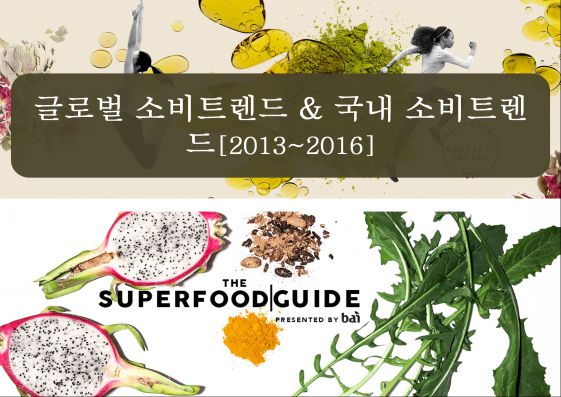 글로벌 소비트렌드 & 국내 소비트렌드[2013~2016]