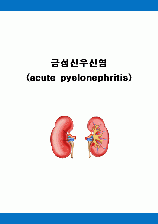 급성신우신염 케이스 스터디