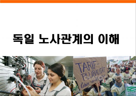 독일 노사관계의 이해