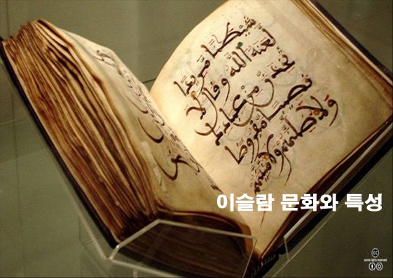 이슬람 문화와 특성 [이슬람 문화와 특성]