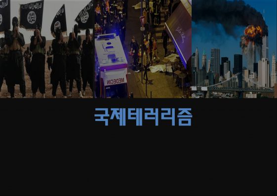 국제테러리즘 발표