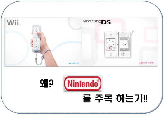 닌텐도 성공 분석