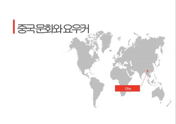 중국 문화와 요우커