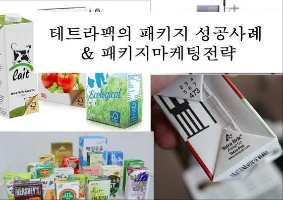 테트라팩의 패키지 성공사례 & 패키지마케팅전략