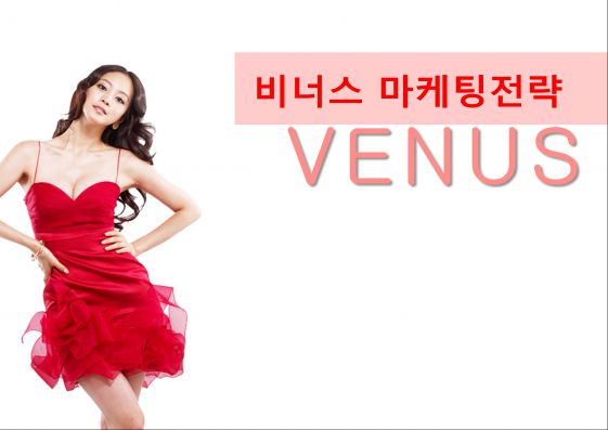 VENUS 비너스 마케팅전략