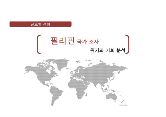 필리핀 국가조사필리핀 위기와 기회 분석필리핀 공화국국가 위기 평가 지표필리핀에 대한 이해필리핀의 정치필리핀의 사회