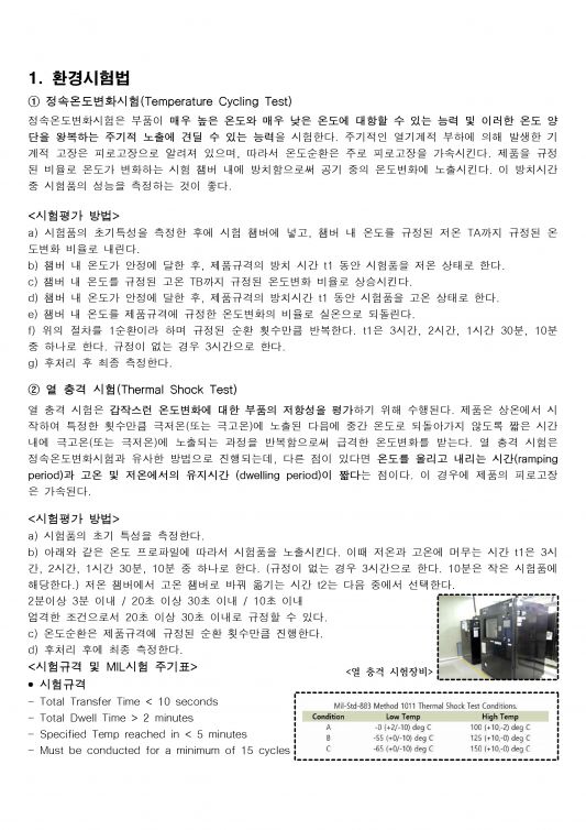중앙대 제조공학실험 환경시험법기계적시험법