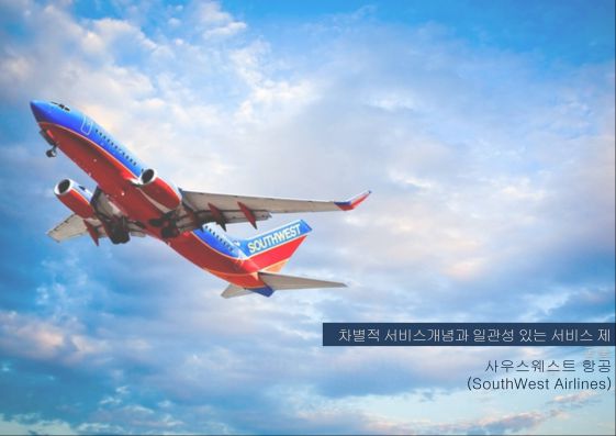 사우스웨스트 항공 (SouthWest Airlines)