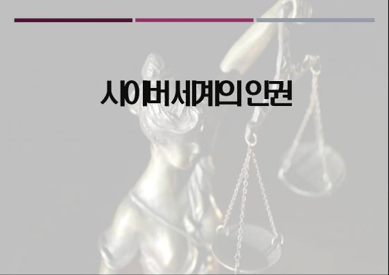 사이버 세계의 인권표현의 자유정보 열람권프라이버시권기본권의 구제사이버 모욕죄사이버 테러