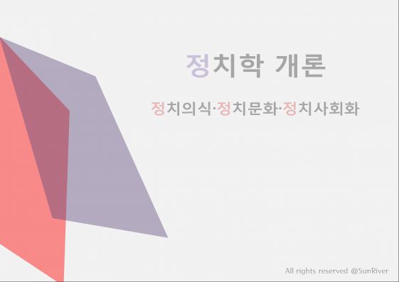 정치적 이데올로기
