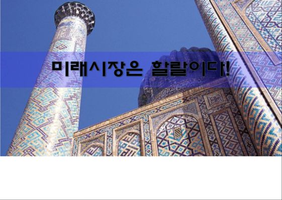 미래시장은 할랄이다.ppt