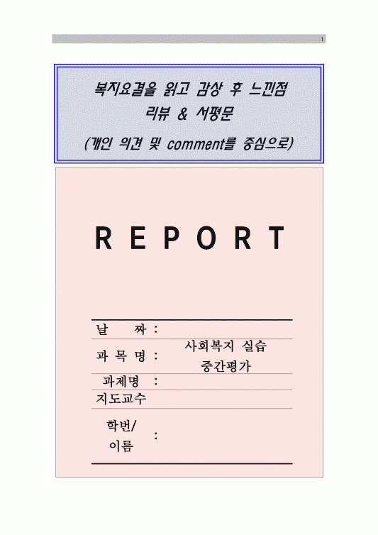 [A＋] 복지요결 서평문 독서감상 후 느낀점(사회복지적 마인드와 정체성을 중심으로)독서감상문 리뷰 레포트