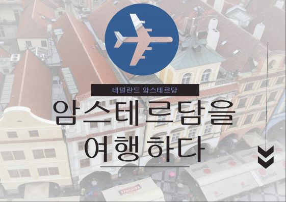암스테르담을 여행하다