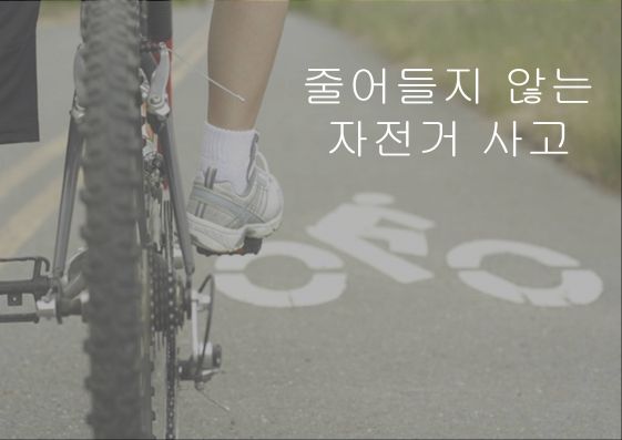 자전거 교통사고 분석