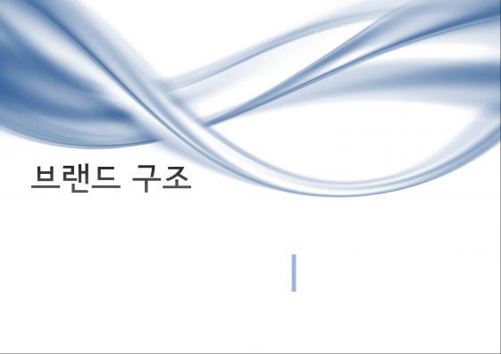 브랜드구조,브랜드체계의관리,브랜드포트폴리오,브랜드계층구조