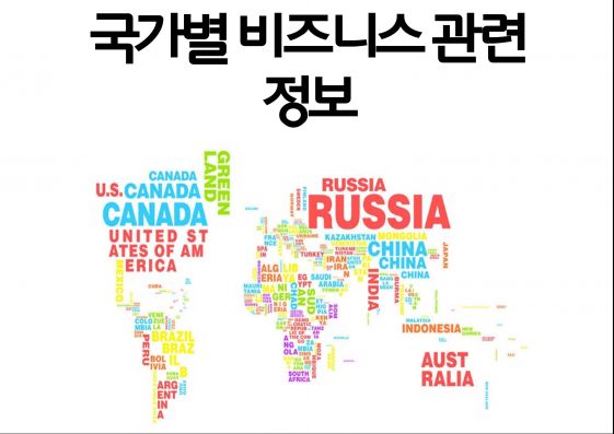 국가별 비즈니스,정치적 특성,문화적 특성,비즈니스 에티켓,GDP 국내총생산,아시아,아프리카,유럽,아메리카