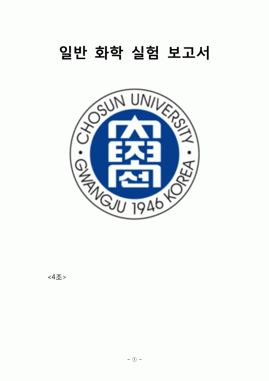 일반화학실험-철의부식과 녹의제거