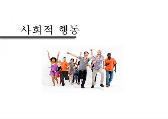 사회적행동,사회심리학의정의,사회지각,타인지향행동,집단역학,사회역학